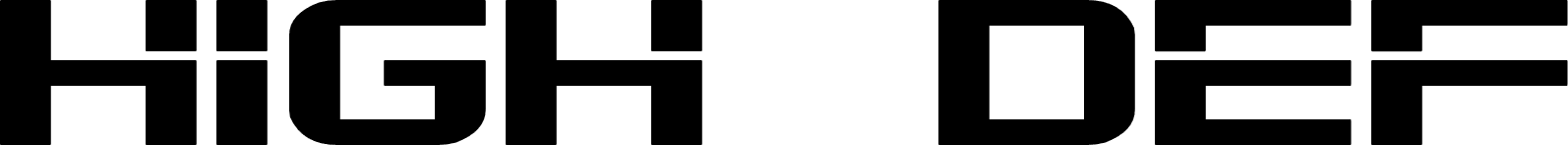 High Def font | Fonts2u.com