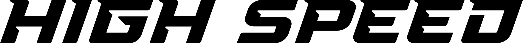 High Speed Regular font | Fonts2u.com