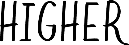 Higher font | Fonts2u.com
