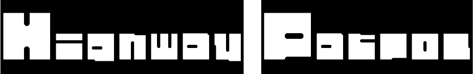 Highway Patrol-Inverse font | Fonts2u.com