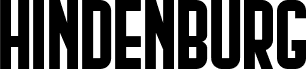 Hindenburg Regular font