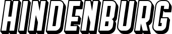 Hindenburg Condensed Shadow Regular font | Fonts2u.com