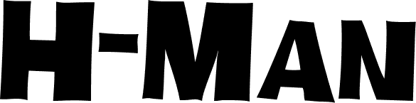 H-Man font | Fonts2u.com