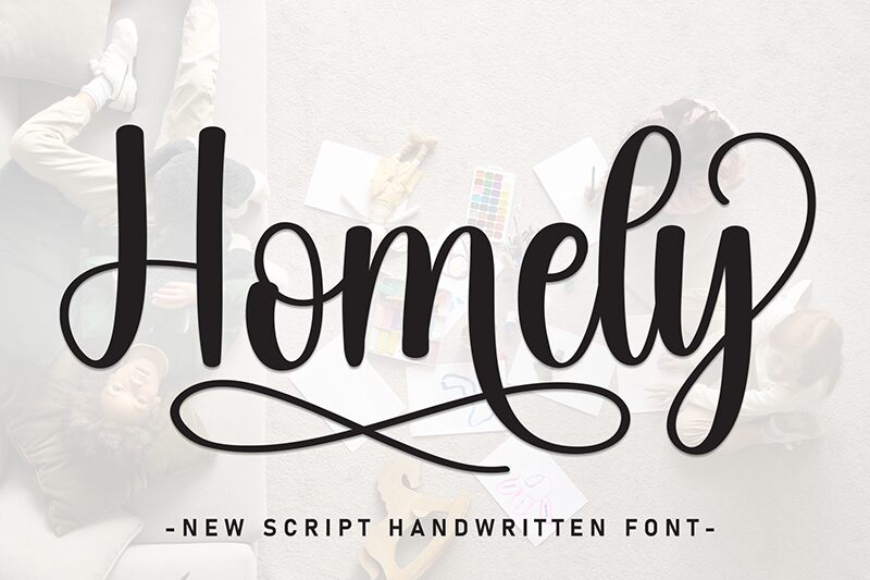 Homely font | Fonts2u.com