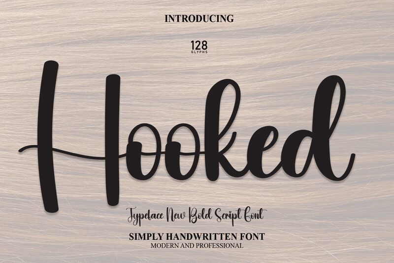 Hooked font | Fonts2u.com