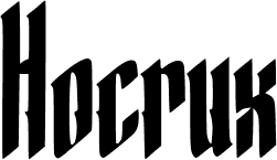 Hocrux Regular font | Fonts2u.com