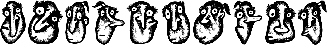 Hoder Regular font | Fonts2u.com