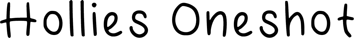 Hollies Oneshot Regular font | Fonts2u.com