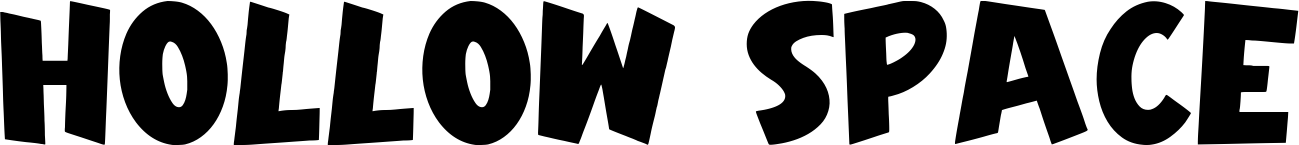 Hollow Space font | Fonts2u.com