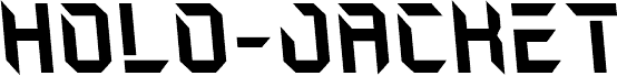 Holo-Jacket Bold Leftalic font | Fonts2u.com