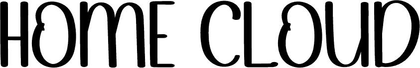 HOME CLOUD font | Fonts2u.com