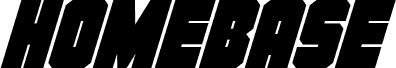 Homebase font