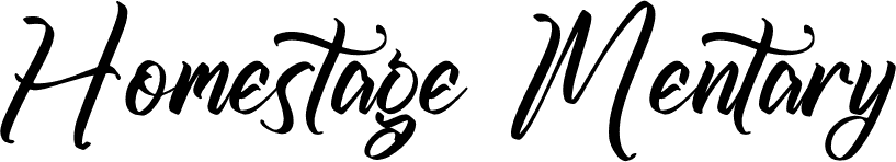 Homestage Mentary font