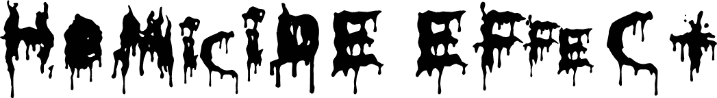 HoMicIDE EFfeCt font | Fonts2u.com