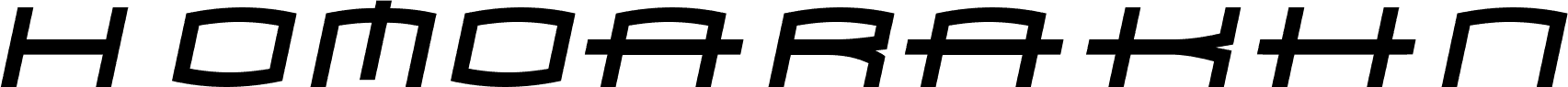 Homoarakhn fuente | Fonts2u.com