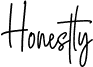 honestly font