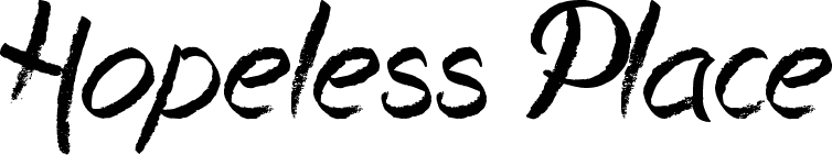 Hopeless Place font | Fonts2u.com