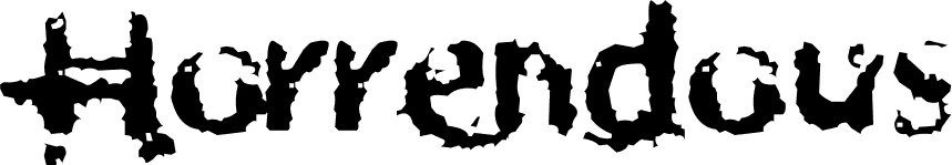 Horrendous font | Fonts2u.com