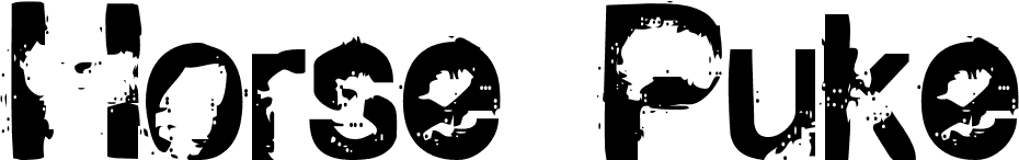 Horse Puke font | Fonts2u.com