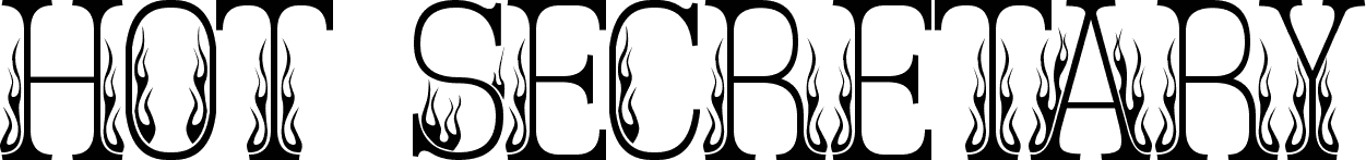 Hot Secretary font | Fonts2u.com