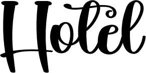 Hotel font
