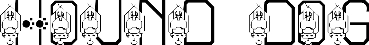 Hound Dog font