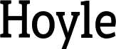 Hoyle PERSONAL USE ONLY Black font