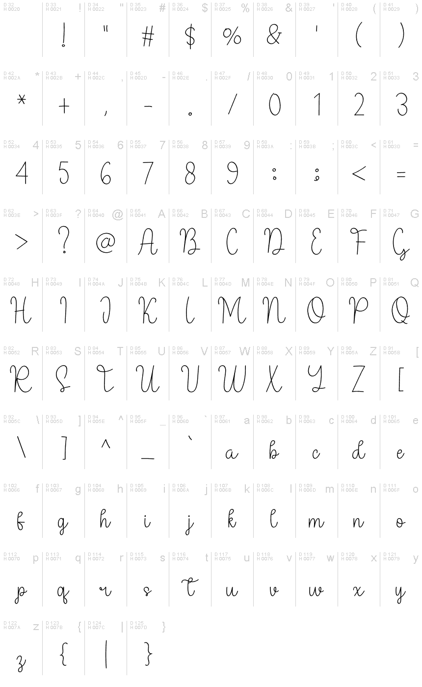 Hourly font | Fonts2u.com