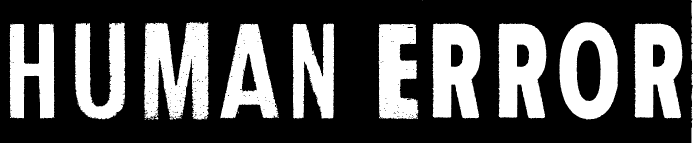 Human Error Dark font | Fonts2u.com