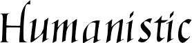 Humanistic font | Fonts2u.com