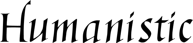 Humanistic Cursive font | Fonts2u.com