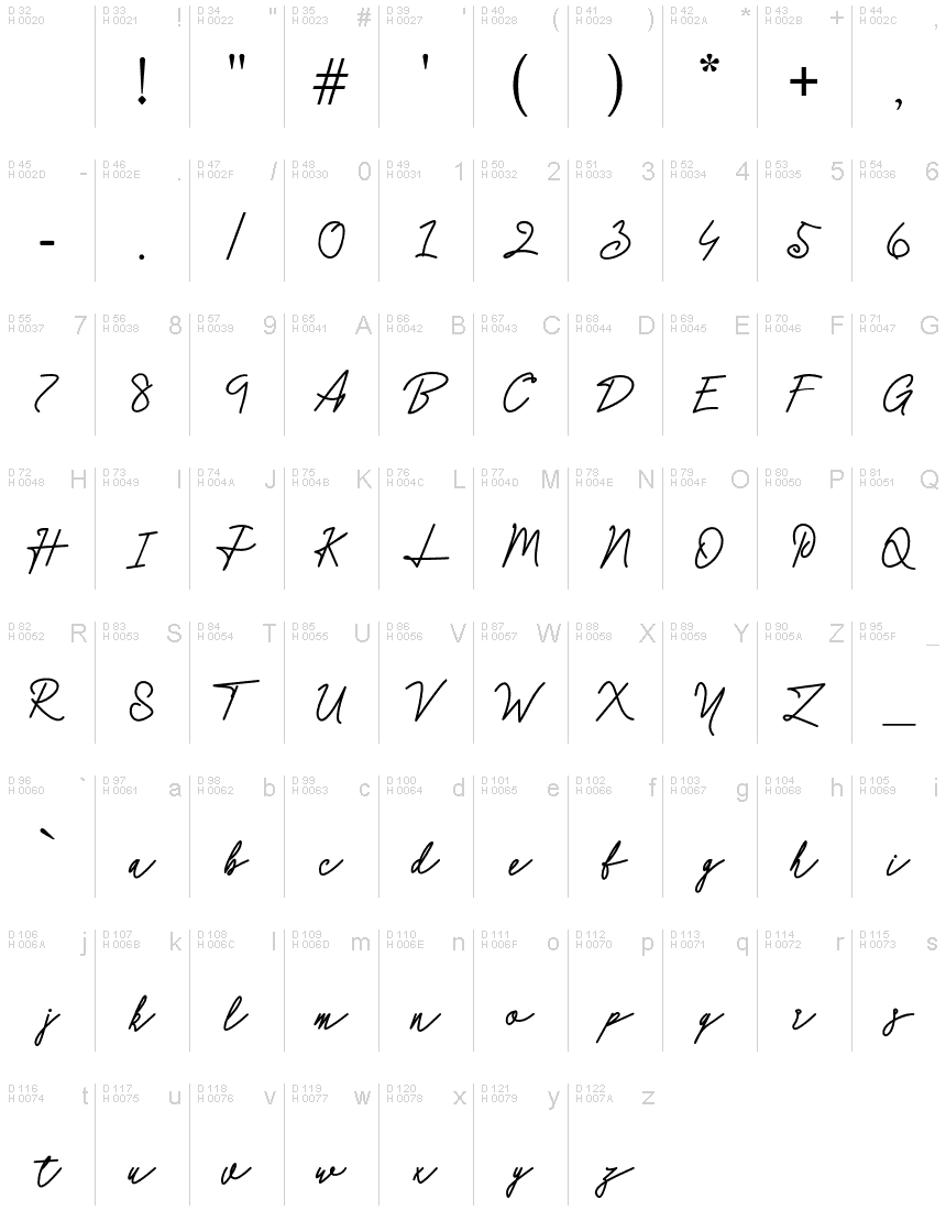 Humanity font