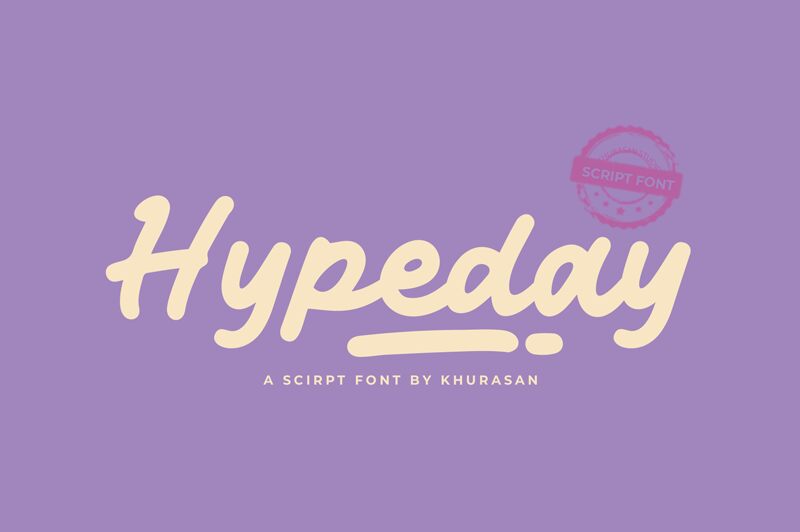 Hypeday font | Fonts2u.com
