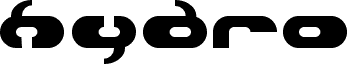 Hydro Italic font | Fonts2u.com