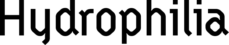 Hydrophilia Liquid font | Fonts2u.com