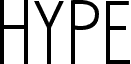 HYPE Bold font