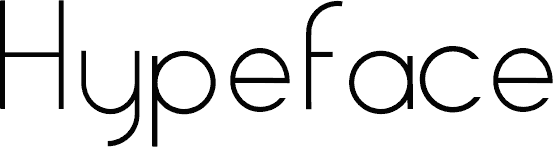 Hypeface - Reg Regular font