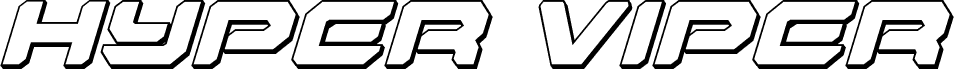 Hyper Viper font