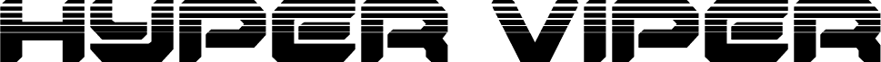 Hyper Viper Halftone Italic font