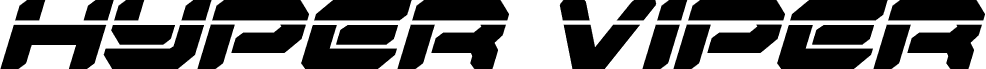 Hyper Viper font