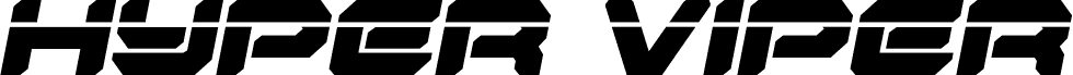 Hyper Viper font