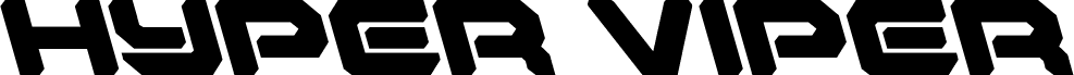 Hyper Viper Condensed font | Fonts2u.com