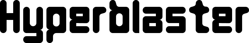 Hyperblaster font | Fonts2u.com