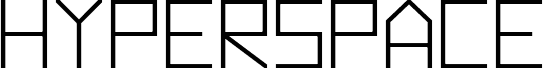 Hyperspace font