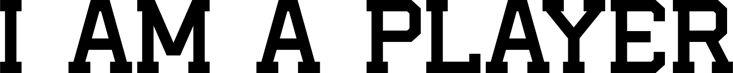 I AM A PLAYER font | Fonts2u.com