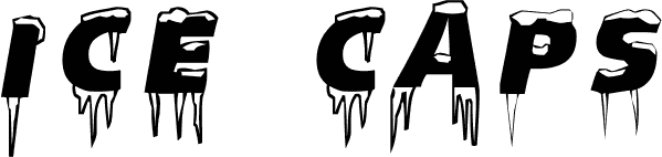 Ice Caps font
