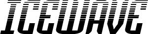 Icewave font