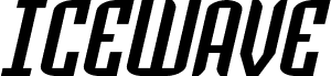 Icewave font