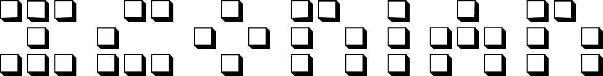 Iconian 3D font | Fonts2u.com