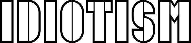 Idiotism Book Hollow Regular font | Fonts2u.com